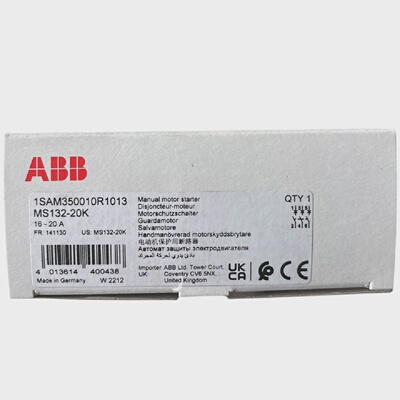 ABB MS13220K Interruttore Di Protezione Del Motore 1620A NUO