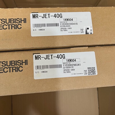 议价Mitsubishi Servo Drive Model MrJet40G Packa Br New Origi