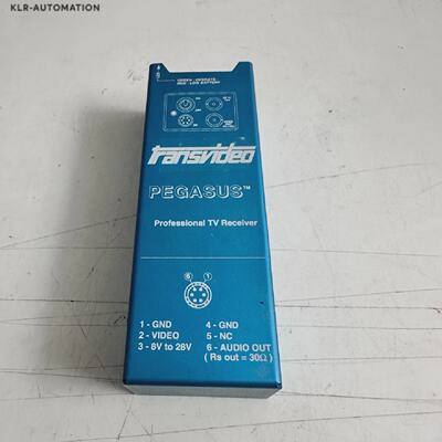 TRANSVIDEO Tuner Pegasus Mod  Bg Professional TV Empfnger