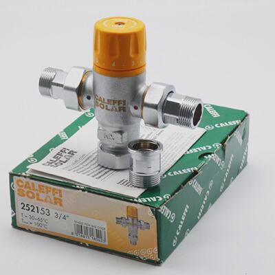 Caleffi Solar 2521 252153 34  Regulierbarer Thermomischer un