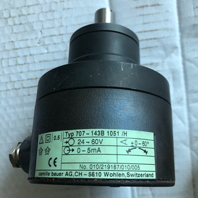 瑞士camillebauer旋转角度变送器型号707-议价