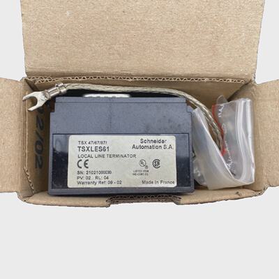 SCHNEIDER AUTOMATION TSXLES61 PV 02 RL 04 LOCAL LINE TERMINA