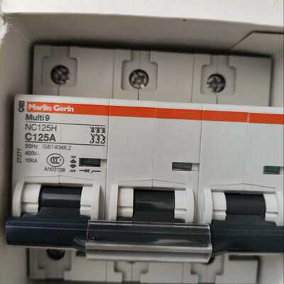 梅兰日兰断路器MuIti9，NC125H，125A