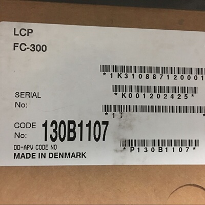 议价130B1107 全新丹佛斯FC-300变频器面板全新带包装