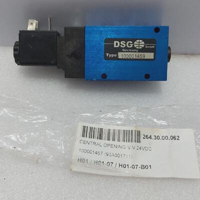 Vanne DOuverture Centrale DGS 100001459 24VDC