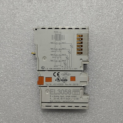 寻》》贝克霍夫BECKHOFFEL3058模拟量输入模块成色九