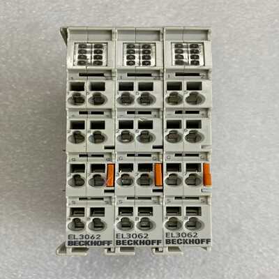 倍福模块，型号EL3062，数量三个，实物图拍摄，功能包好，--议价