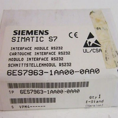 SiemensSimaticS76ES7963-1AA00-0AA06ES7963-1AA00-0AA0E