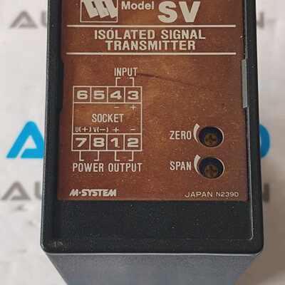1Pc Usado MSYSTEM SV6AC Transmisor De Seal Aislado 110 VAC