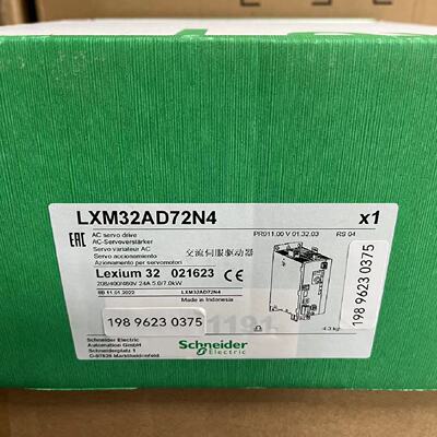 议价Schenider驱动器LXM32AD72N4  施耐德伺服控制器全新原装现货
