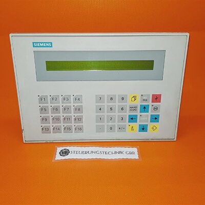 Siemens Operator Panel Op 15A Type 6AV35151EB00  EStand 04
