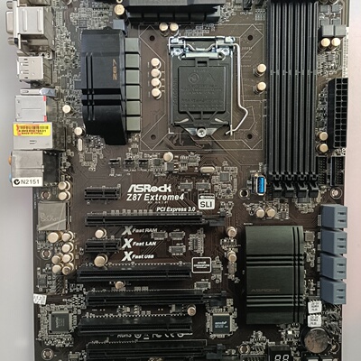 询价*华擎Z87Extreme4主板1150支持i34130.41