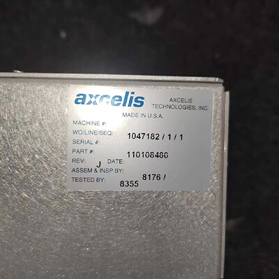 Axcelis传感器接口箱型号110108480-询