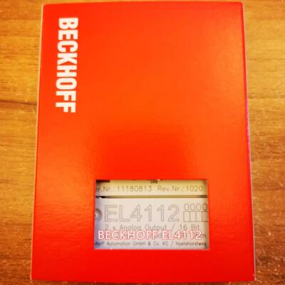 配件现货BECKHOFF EL4112 EL4004倍福模块议价