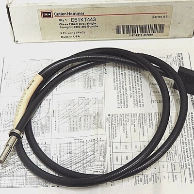 NIB EATON CUTLERHAMMER E51KT443 PHOTOELECTRIC CABLE 3 FT. LO