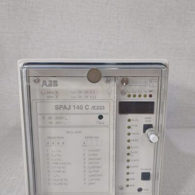ABB SPAJ 140 C E233 OVERCURRENT  EARTHFAULT RELAY SPAJ140CAA