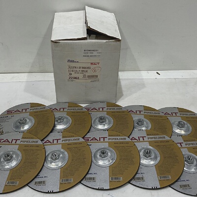 UNITED ABRASIVES SAIT 22062 TYPE 27 GRINDING WHEELS LOT OF 1