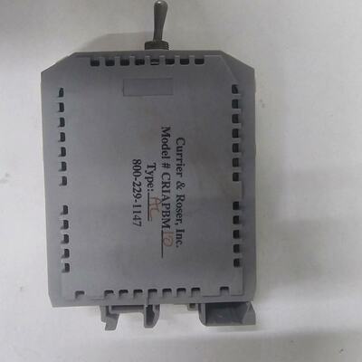 Currier&Roser 开关，拆机功能正常！成色一般！--议价商品