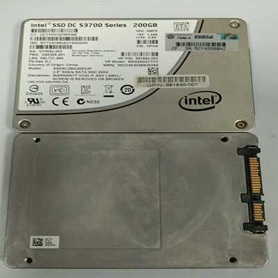 英特尔S3700200GSATA3MLC颗粒非3--议价商品