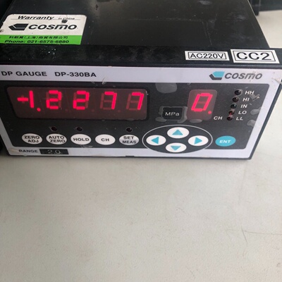 COSMO进口压力控制器DP-330BA，有6台5.0KPA--议价商品