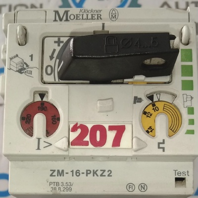 Interruttore Automatico Contattore Moeller ZM16PKZ2