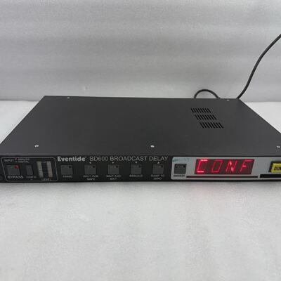 NEW LIKE EVENTIDE BD600 1134001 BROADCAST PROFANITY DELAY MO
