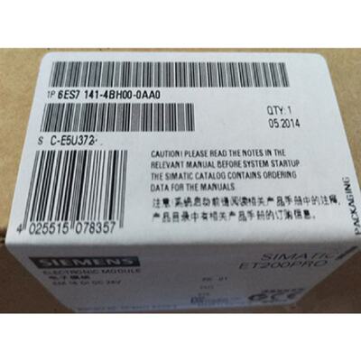 议价6ES7141-4BF00-0AA0西门子ET200PRO电子模组6ES71414BH000AA0