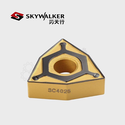 刃天行桃型数控刀片WNMG080404-PGWNMG080408-PGSC4025钢件