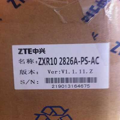 中兴ZXR10 RS-2826A-PS-AC POE 24口