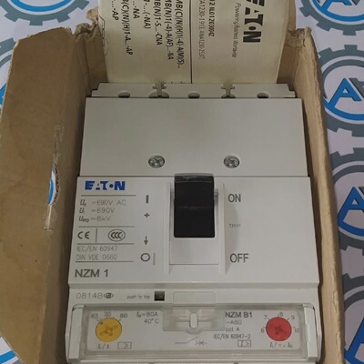 Nuevo Interruptor Automtico Moldeado Eaton NZMB1A80 6380A 3