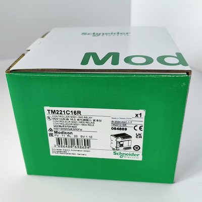 议价全新原装施耐德可程式设计逻辑控制器TM221C16R/TM221C16T/TM