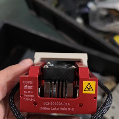 essai CPU散热器，型号Coffee Lake Hal-议价