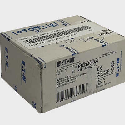 EATONPKZM004XTPRP40BC1NLMOELLER系列CIRCUITBREAKER072732NSMP