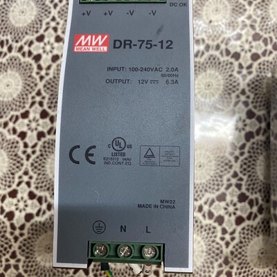 寻I明纬电源DR7512