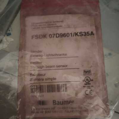 堡盟FSDK07D9601/KS35A对射式光电传感器适用