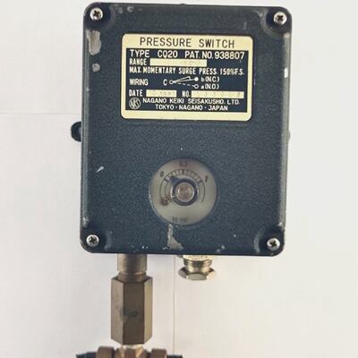 Nagano Keiki Seisakusho CQ20 938807 Pressure Switch 1kgcm2