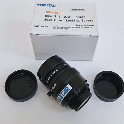 Navitar NMV8M23 8mmF1.4 23 inch Format MegaPixel Locking Scr