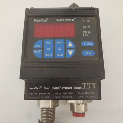 Nuevo ITT NeoDyn 801P407ARV Interruptor de Presin