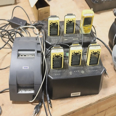 SETOF6INDUSTRIALSCIENTIFICM40W/CHARGER&PRINTER