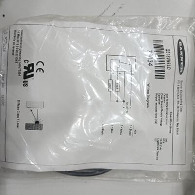 拍前询价：全新正品BANNER邦纳光电传感器型号QS18VN6LD