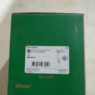 施耐德Wiser智能摄像头型号CCT723219全新未拆-议价