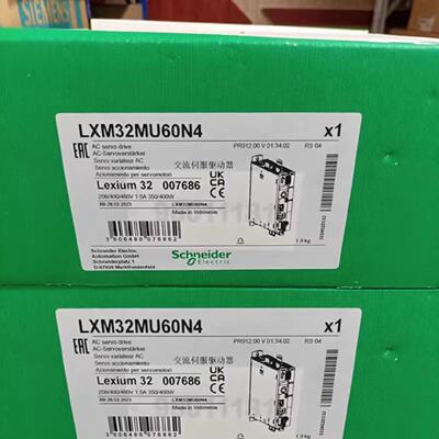 议价施耐德驱动器LXM32MU60N4/LXM32MD72N4/LXM32MD30N4/LXM32MD1