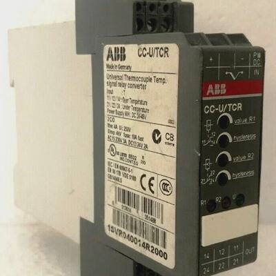 ABB 1SVR040014R2000 CCUTCR Universal Thermocouple Temp. Sign