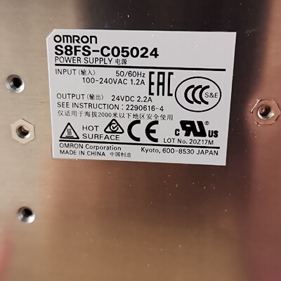 omronS8FSC05024开关电源