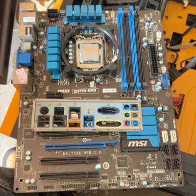 （议价）微星Z77AG43主板，e31230v2