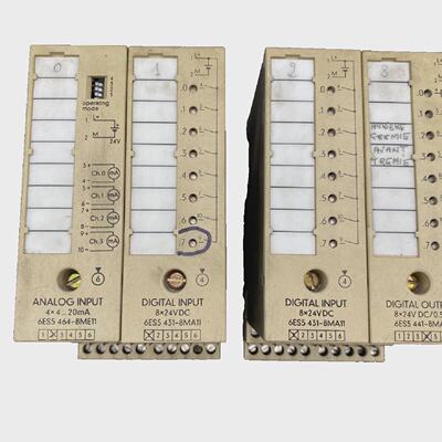 SIEMENS SIMATIC S5 6ES54648ME11  2X 6ES54318MA11  6ES54418MA
