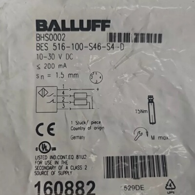 配件巴鲁夫BHS0002BES516100S46S4D议价