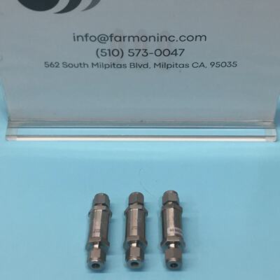 3 SWAGELOK 076412001 60 MICRON PARTICULATE INLINE FILTER 174
