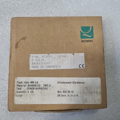 PepperLFuchs 71995  Z961.H  ZSystem Zener Barrier FREE FAST