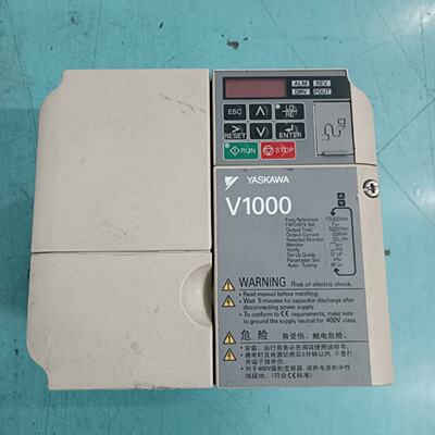 原装拆机安川变频器CIMRVB4A0011BBA5.5K，议价商品